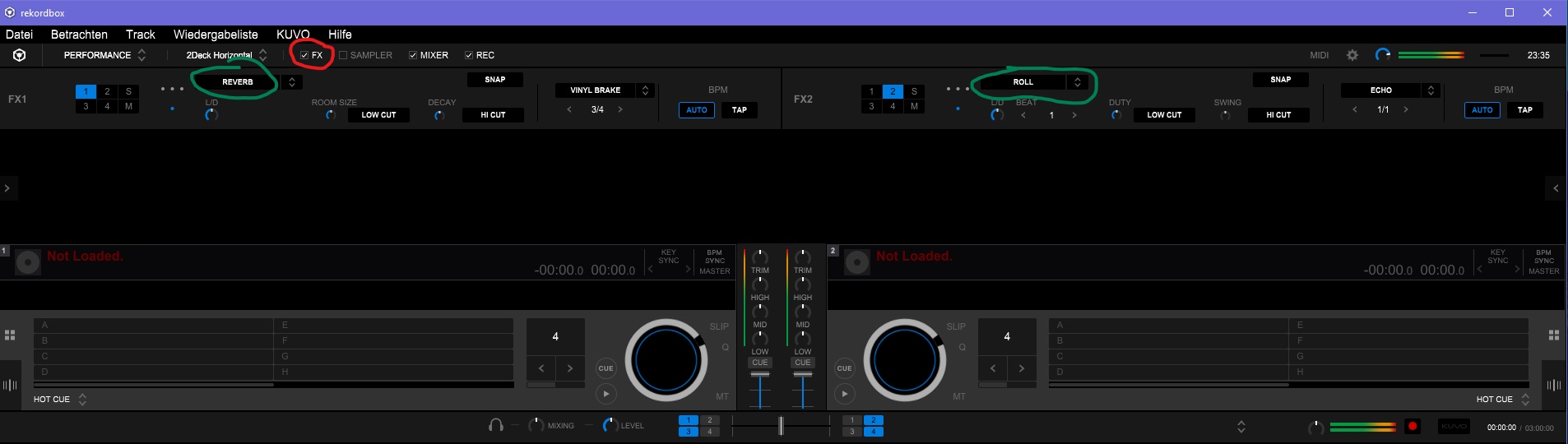 DDJ-RB FX 1 and 2 buttons and their software integration – Pioneer DJ
